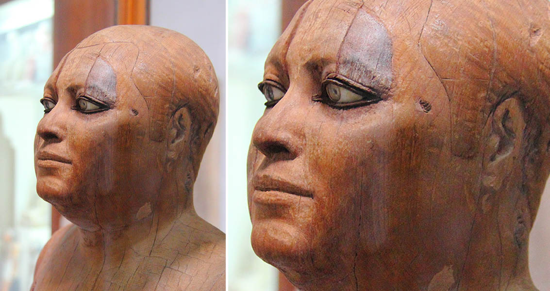 Incredible Craftsmanship in a 4,500-Year-Old Egyptian Wood Statue With ...