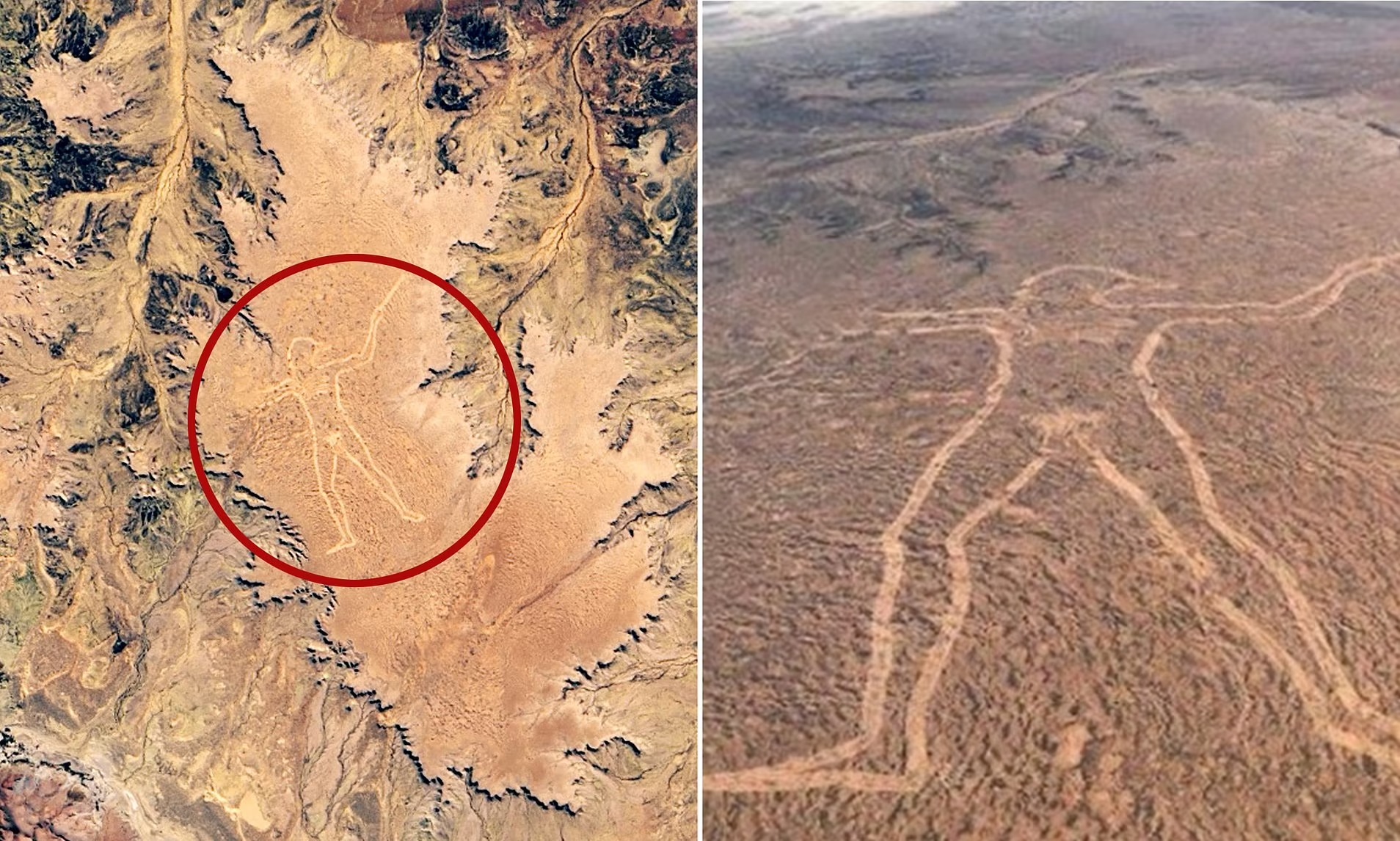 A "Giant Man" Discovered In The Australian Outback Is Shrouded In ...