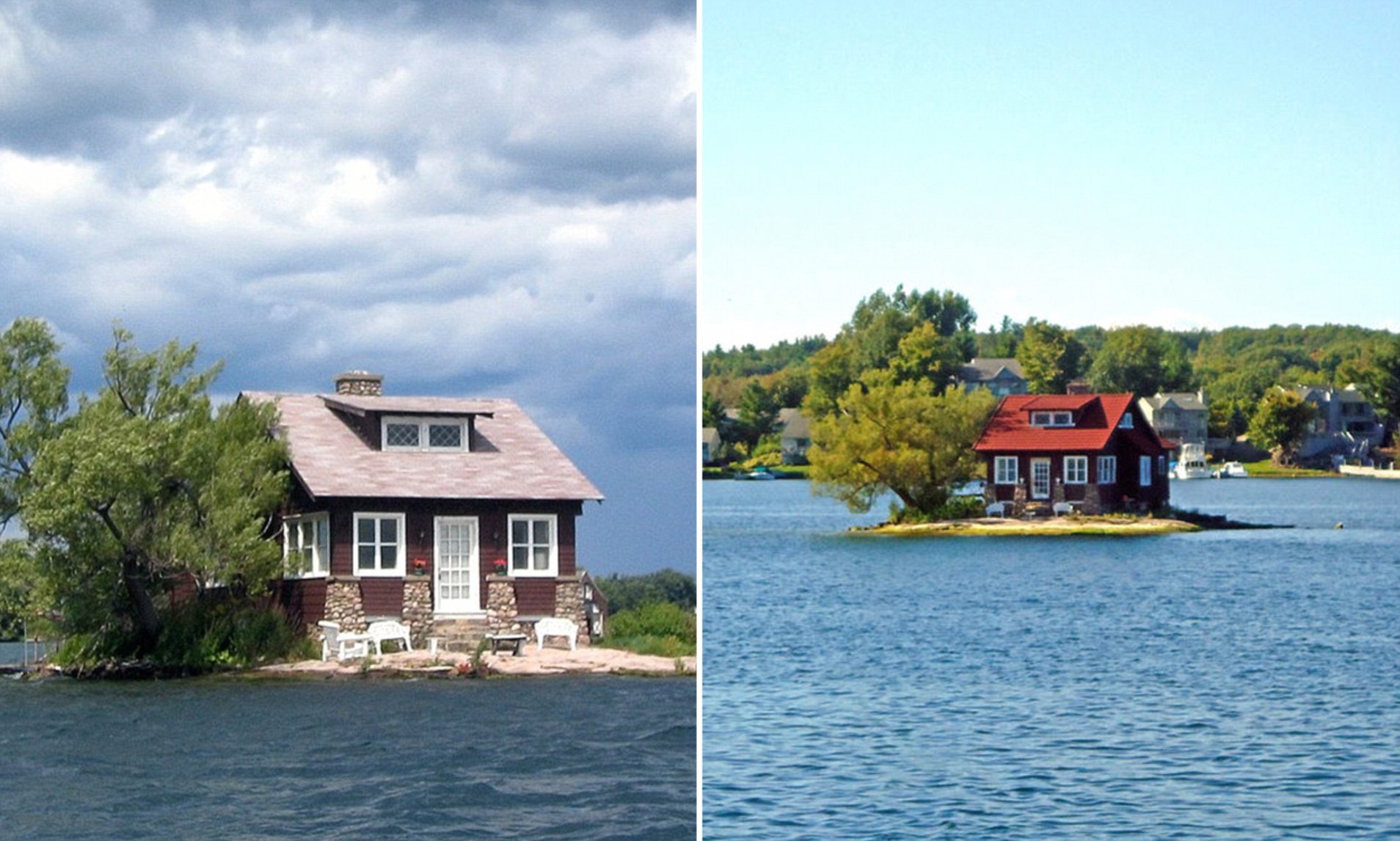 Just Enough Room Island, The Worlds Smallest Inhabited Island And The ...