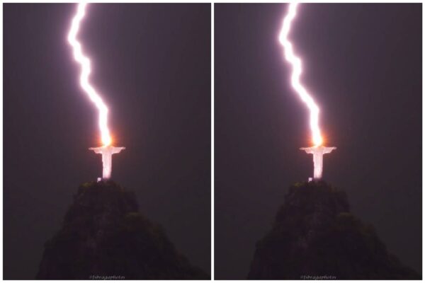 CRISTO PHOTOS: The Statue Of Christ The Redeemer In Rio De Janeiro Was ...