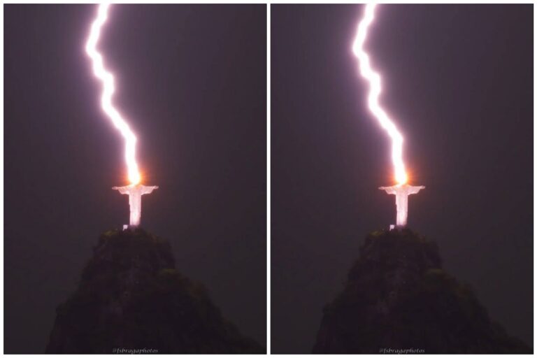 CRISTO PHOTOS: The Statue Of Christ The Redeemer In Rio De Janeiro Was ...