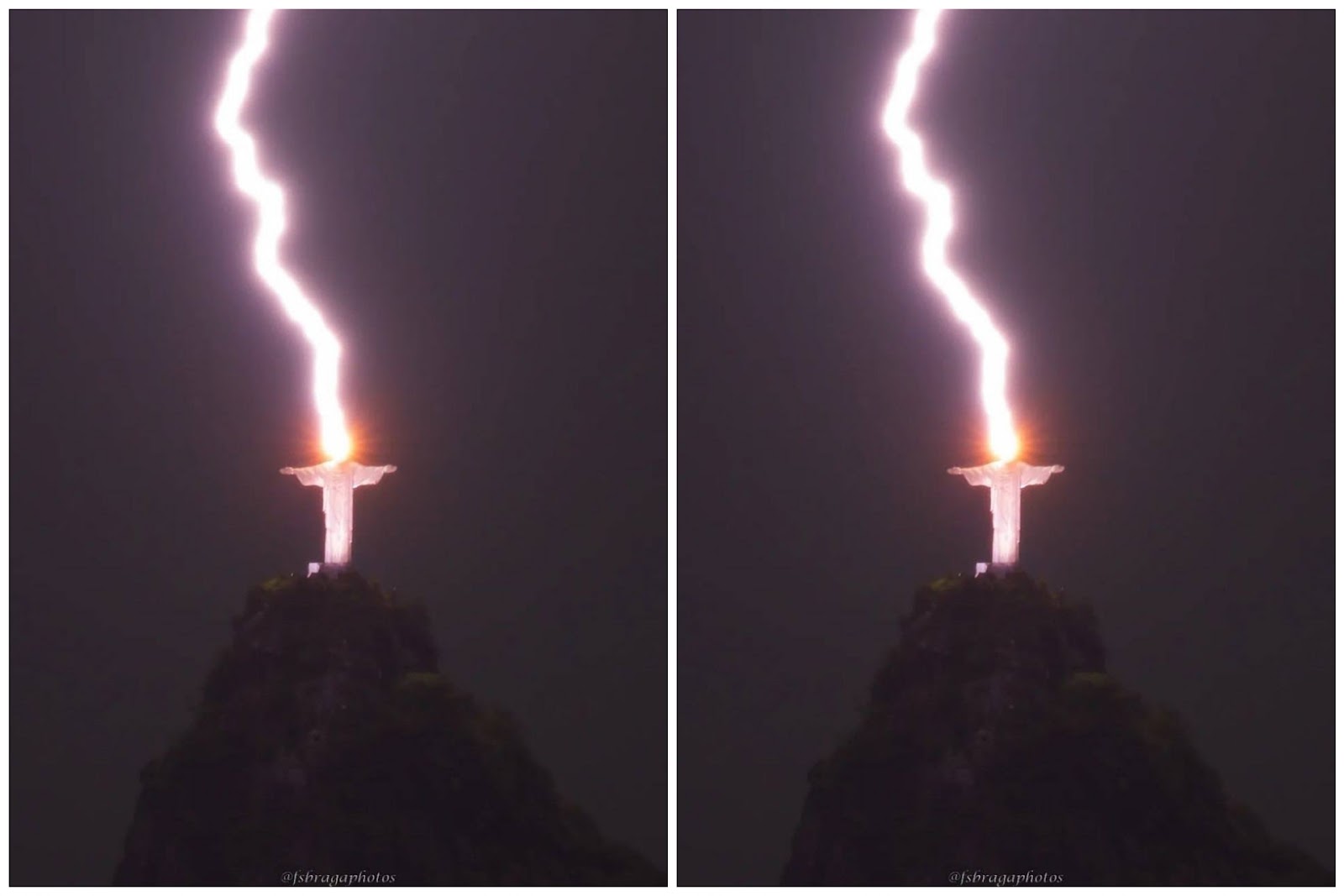 CRISTO PHOTOS: The Statue Of Christ The Redeemer In Rio De Janeiro Was ...