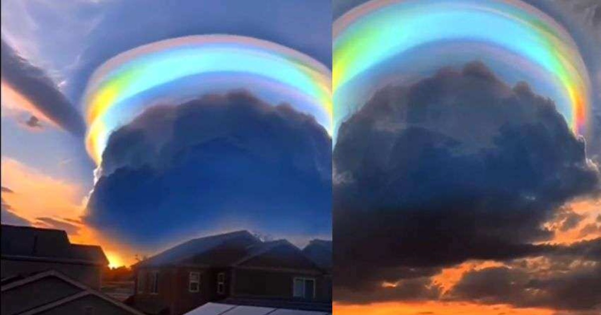 Rainbow Cloud Stuns the World: A Rare and Mysterious Phenomenon - Hasan Jasim