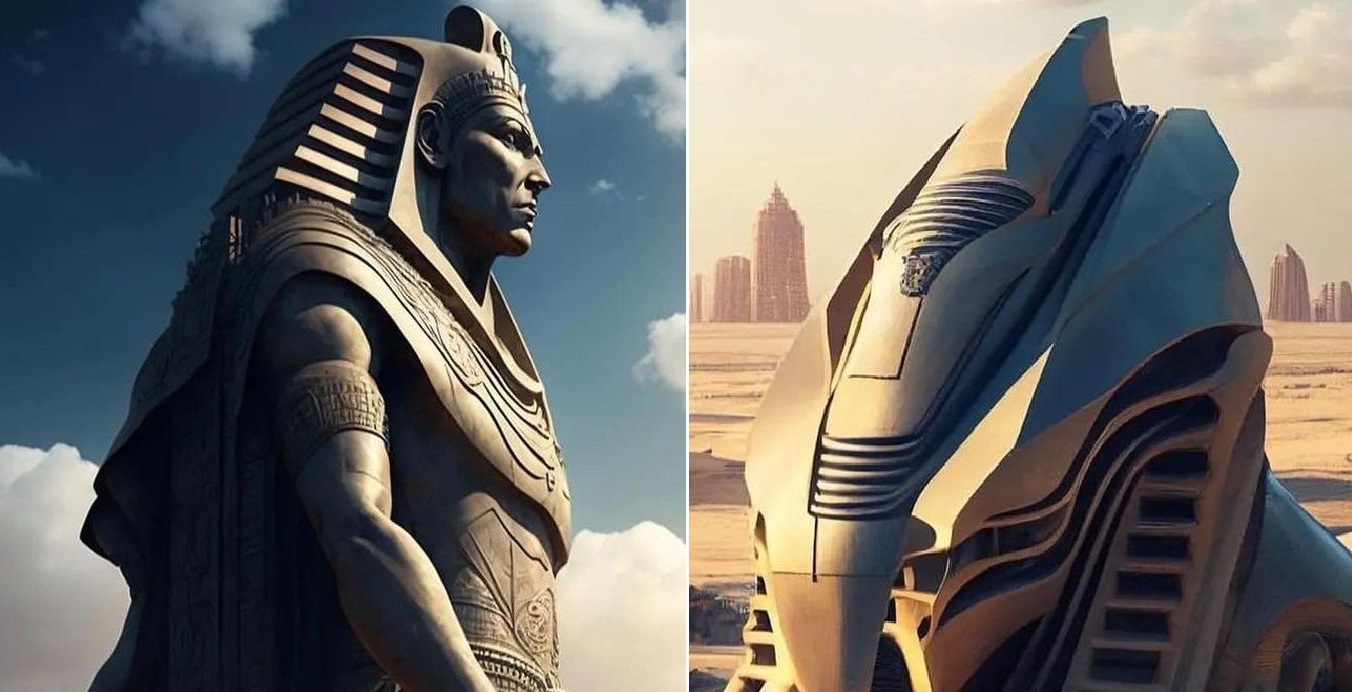 PHOTOS: AI shows what ancient Egypt would look today if it never fell ...