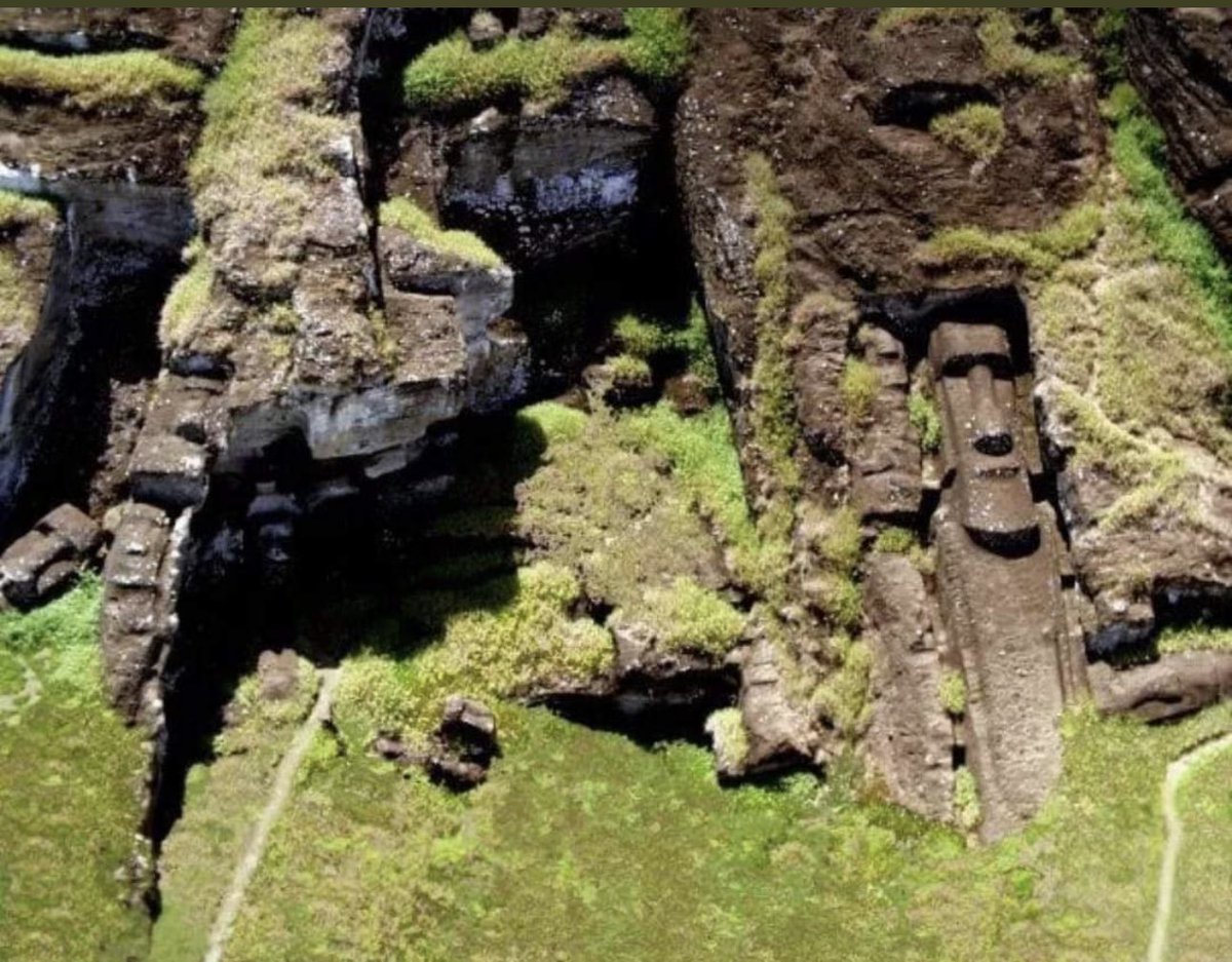 Easter Island's Hidden Secret: Moai Statues Unveiled with Full Bodies ...
