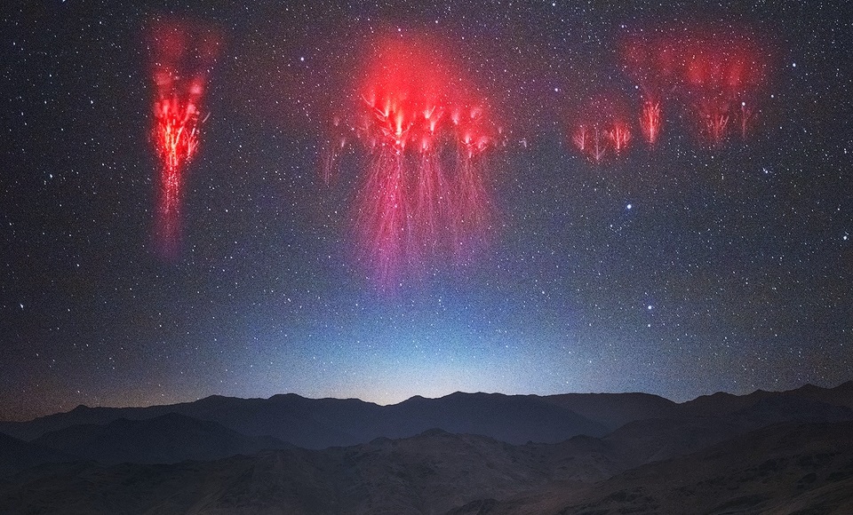 Exploring the Mesmerizing Phenomenon of Red Sprites - Hasan Jasim