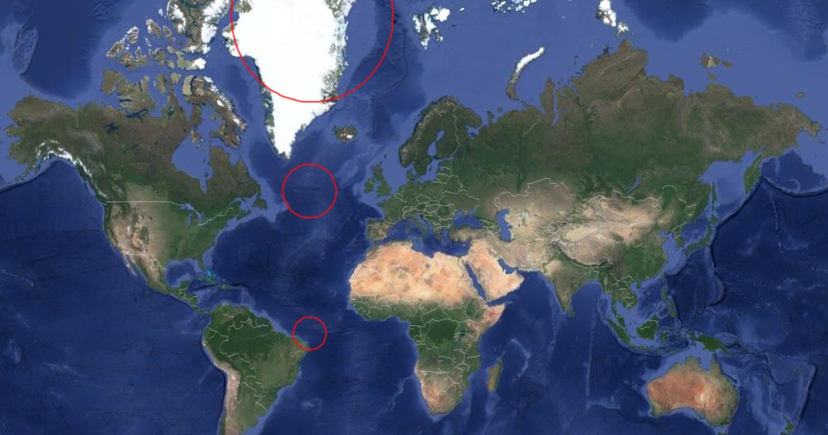 Every Circle on This Map Has the Same 500 Mile Radius - Hasan Jasim