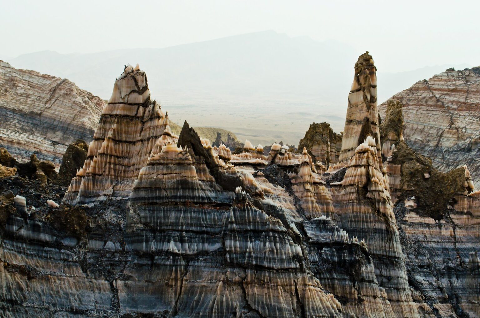 Salt Domes and Salt Glaciers of Iran - Hasan Jasim