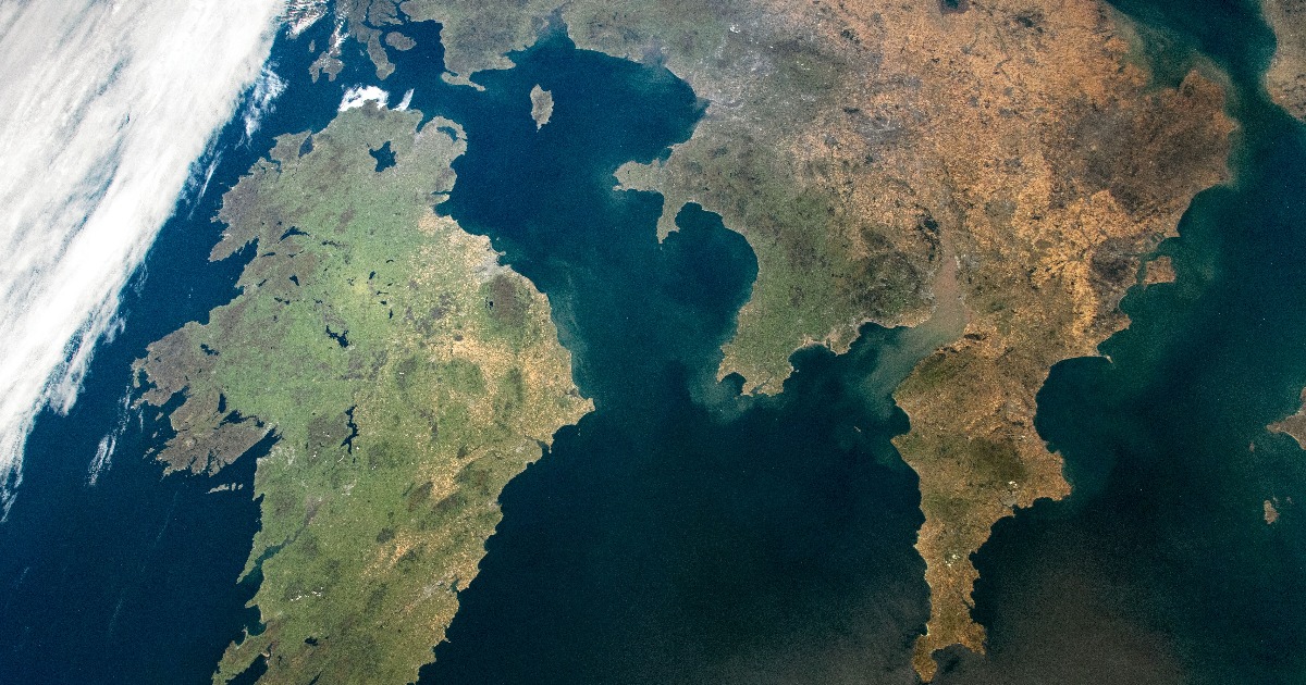 Great Britain and Ireland: A Vibrant Tapestry from Space - Hasan Jasim