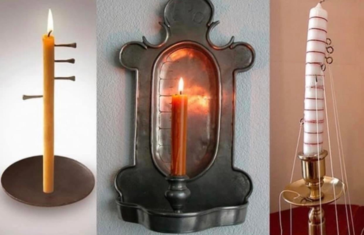 People Used These Candle Clocks To Tell The Time And Wake Up Before ...