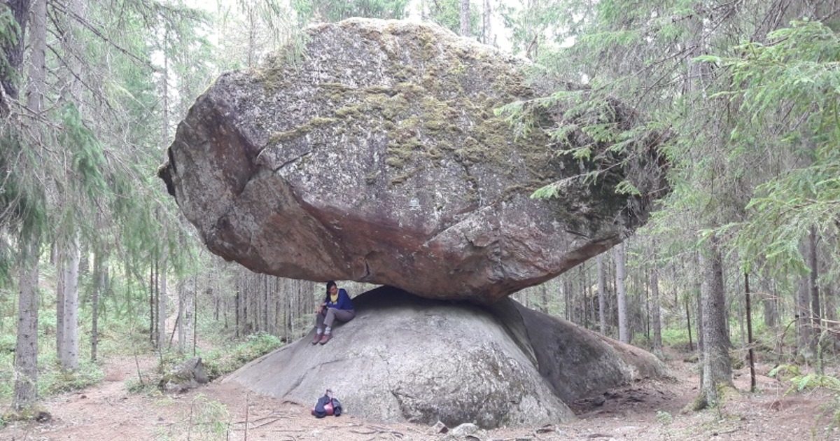 "Kummakivi" - A Timeless Wonder of Nature: The Unwavering Balance of ...