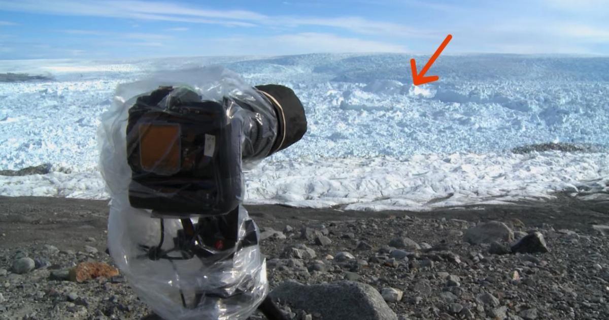 Man points camera at ice – then captures the unimaginable on film ...