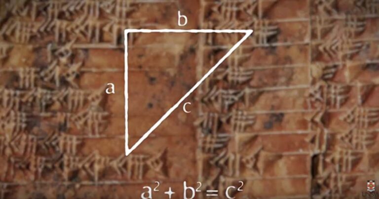 Pythagorean Theorem Found On Clay Tablet 1,000 Years Older Than ...