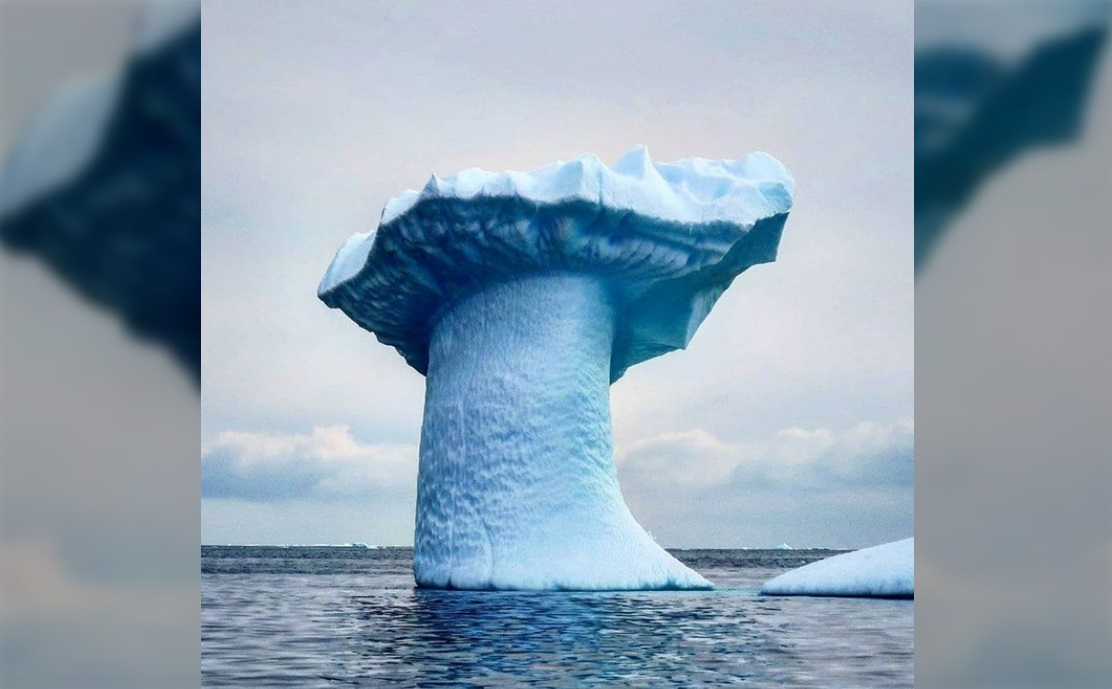 Mushroom-Shaped Icebergs: A Glimpse into Nature’s Sculptures - Hasan Jasim
