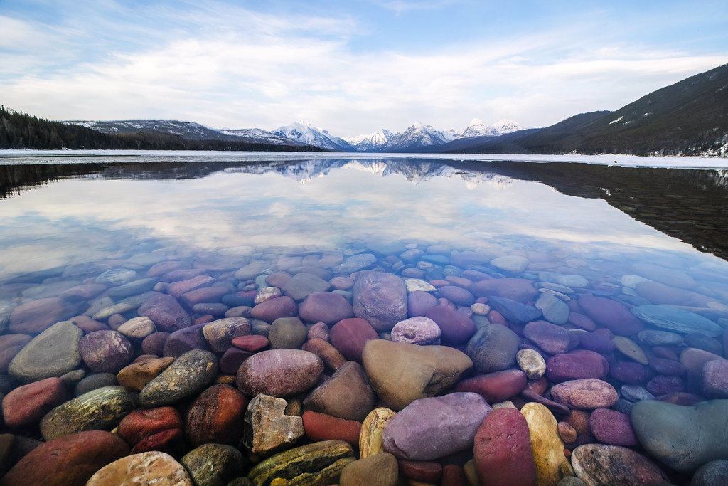 Colors of Tranquility: Exploring the Vibrant Lakeshores of Glacier ...