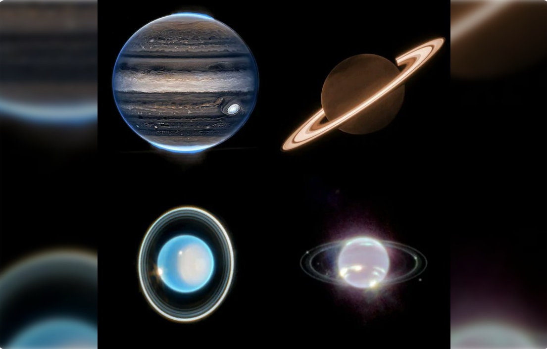 Jupiter, Saturn, Uranus and Neptune: Unveiled by the James Webb ...