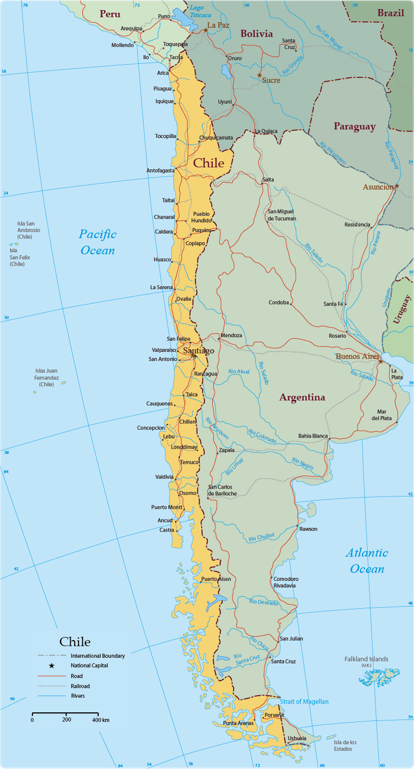 Chile: The Ridiculously Long Country with Unique Geography and Natural ...