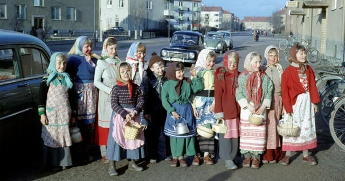 Why Swedish children celebrate Easter by dressing up as witches - Hasan ...