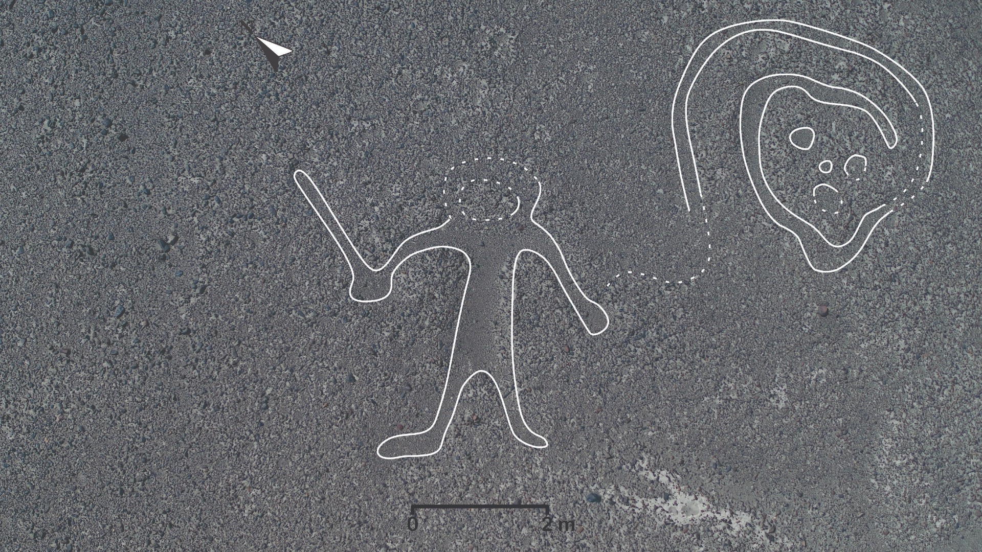 168 Ancient Nazca Lines, Some of Which Resemble Playing Children ...