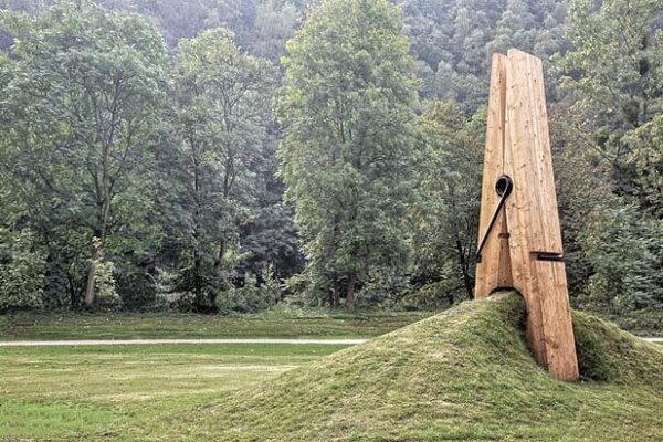 A Pinching Work of Art: Giant Clothespin Sculpture in Belgium - Hasan Jasim