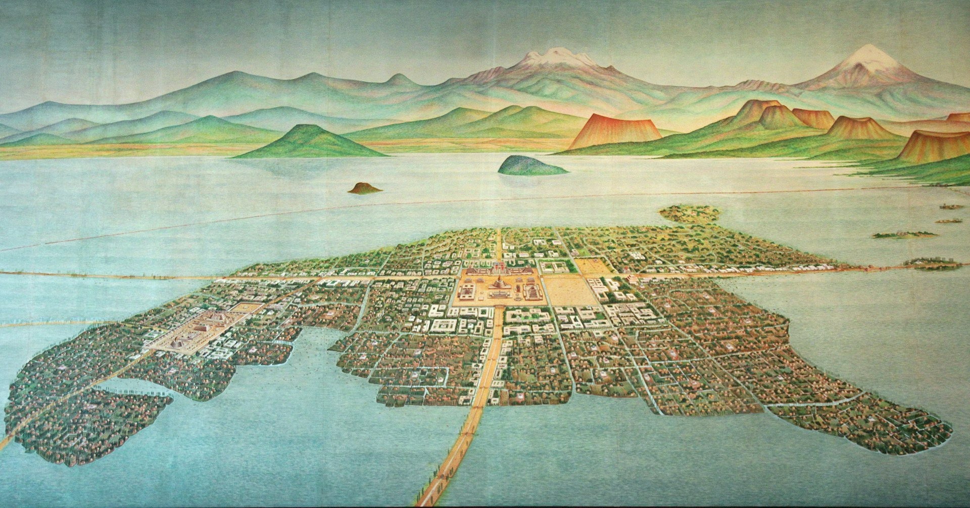 The First European Map Of Tenochtitlan, 1524: Bridging Two Worlds ...