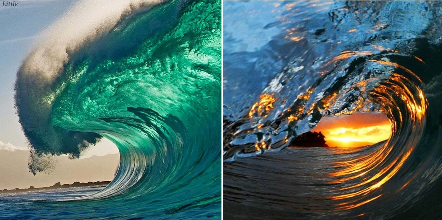 The Powerful Force of the Ocean Captured Inside Crashing Waves - Hasan ...