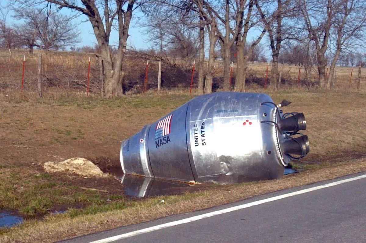 How a 1950s Cement Truck Crash Turned Into a NASA Space Capsule in ...