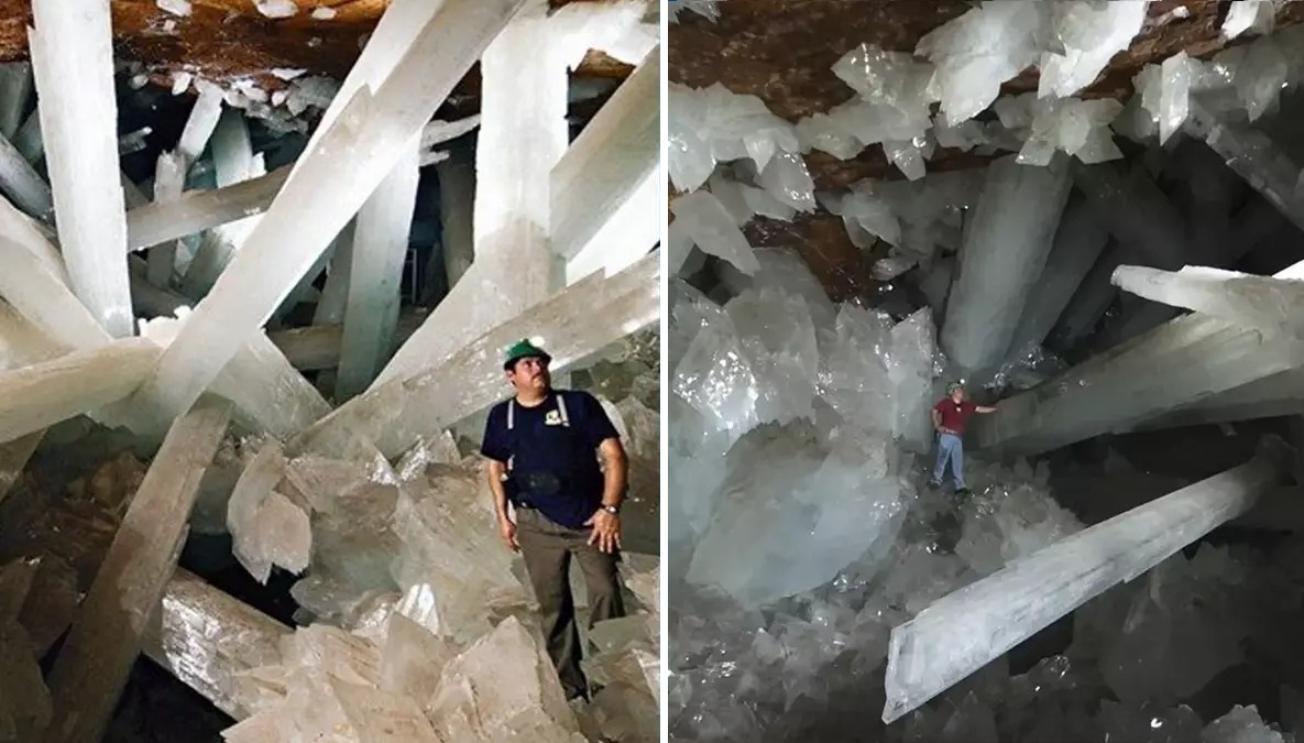 This Breathtaking Cave in Mexico Is Filled With Towering White Crystals ...