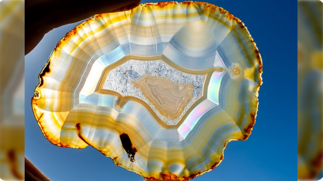Rainbow Agate: A Gem of Extraordinary Beauty - Hasan Jasim