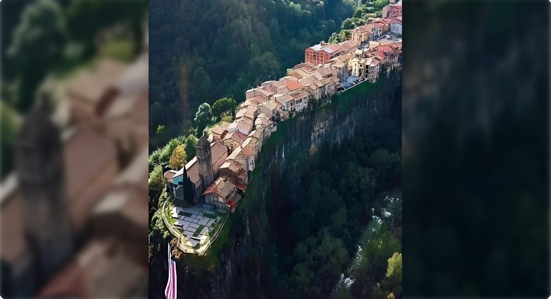 Cascading Beauty: Castellfollit de la Roca, Spain’s Volcanic Gem ...