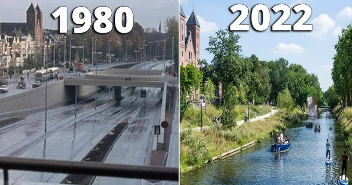 Utrecht restores historic canal made into motorway in 1970s - Hasan Jasim