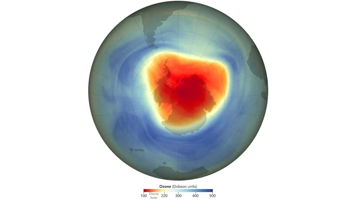 Ozone Hole Shrinks to Its Smallest Size in Five Years – Now Covers 20 ...