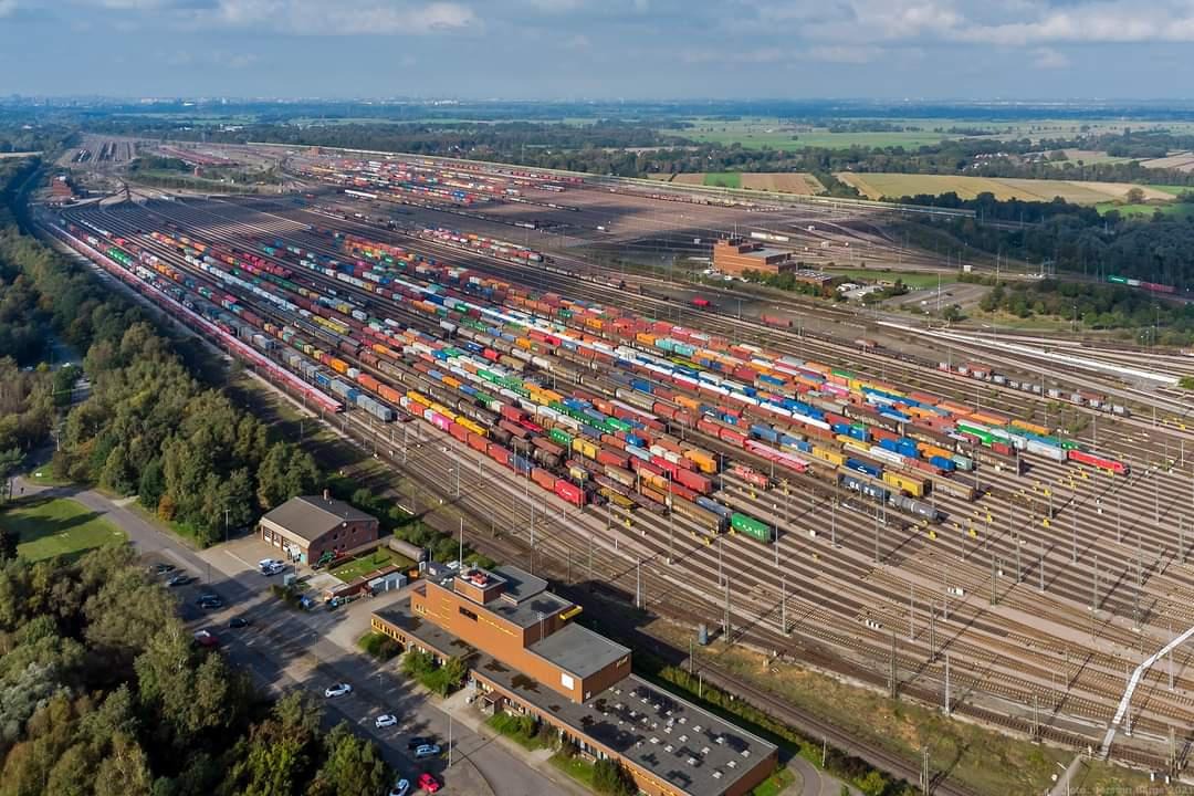 Maschen Shunting Yard: The Largest Rail Yard in Europe Near Hamburg ...