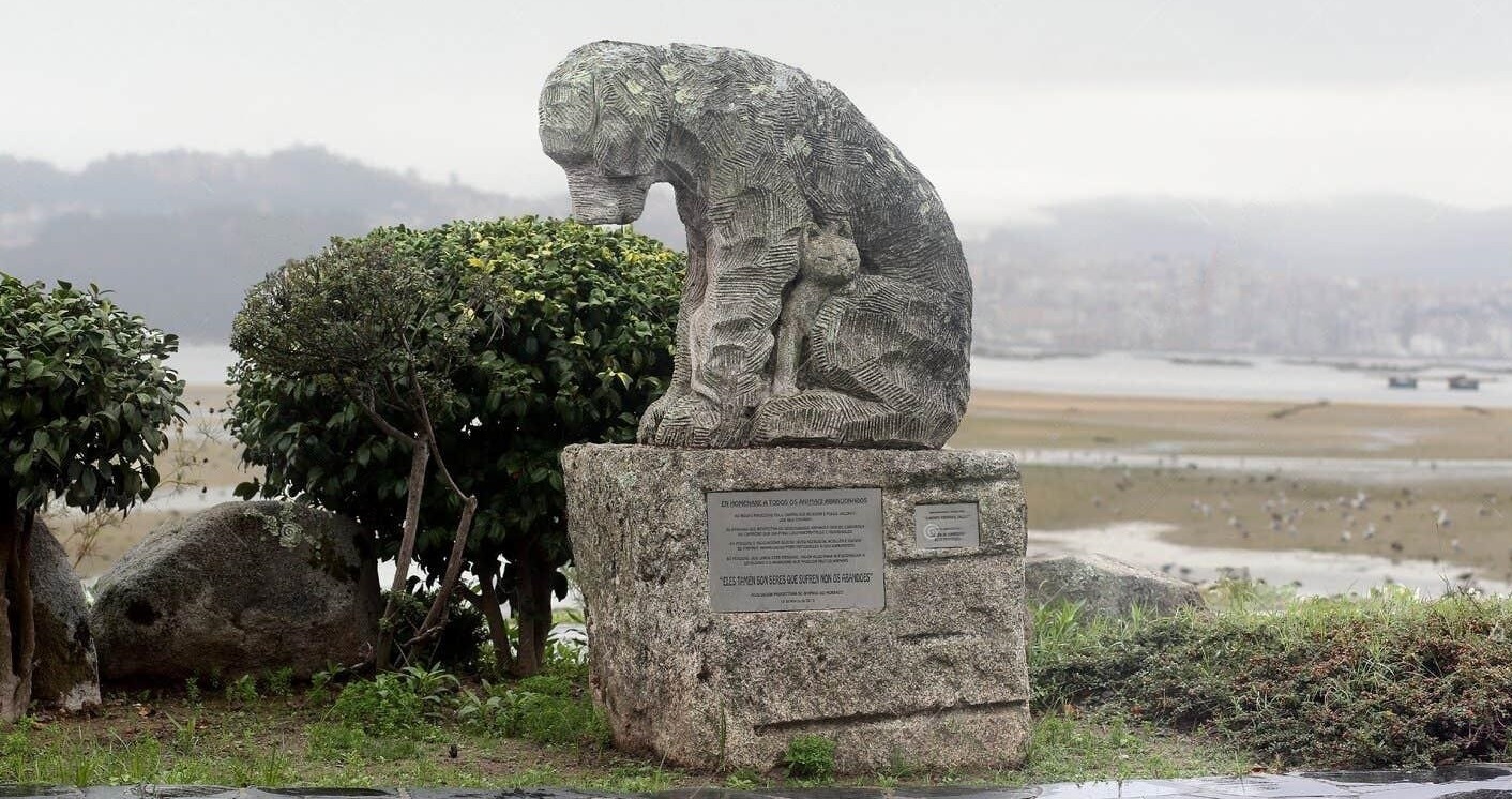 A Stone Tribute: The First Monument Honoring Abandoned Animals - Hasan ...
