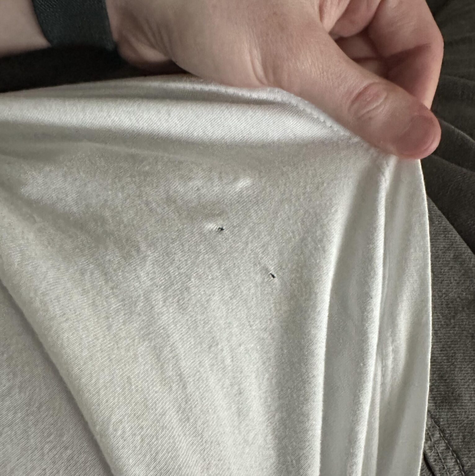 Small holes in your clothes: what do they mean? - Hasan Jasim