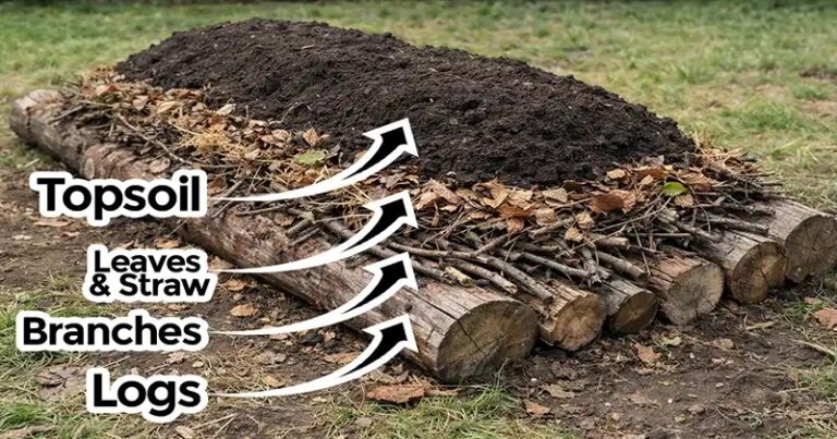 Hugelkultur Mound Garden – A Self‑Watering Raised Bed for Rich Harvests ...